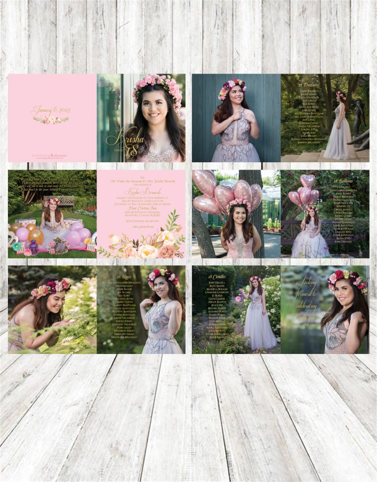 Krisha’s Enchanted Garden Themed 18th Birthday Debut Scrapbook ...
